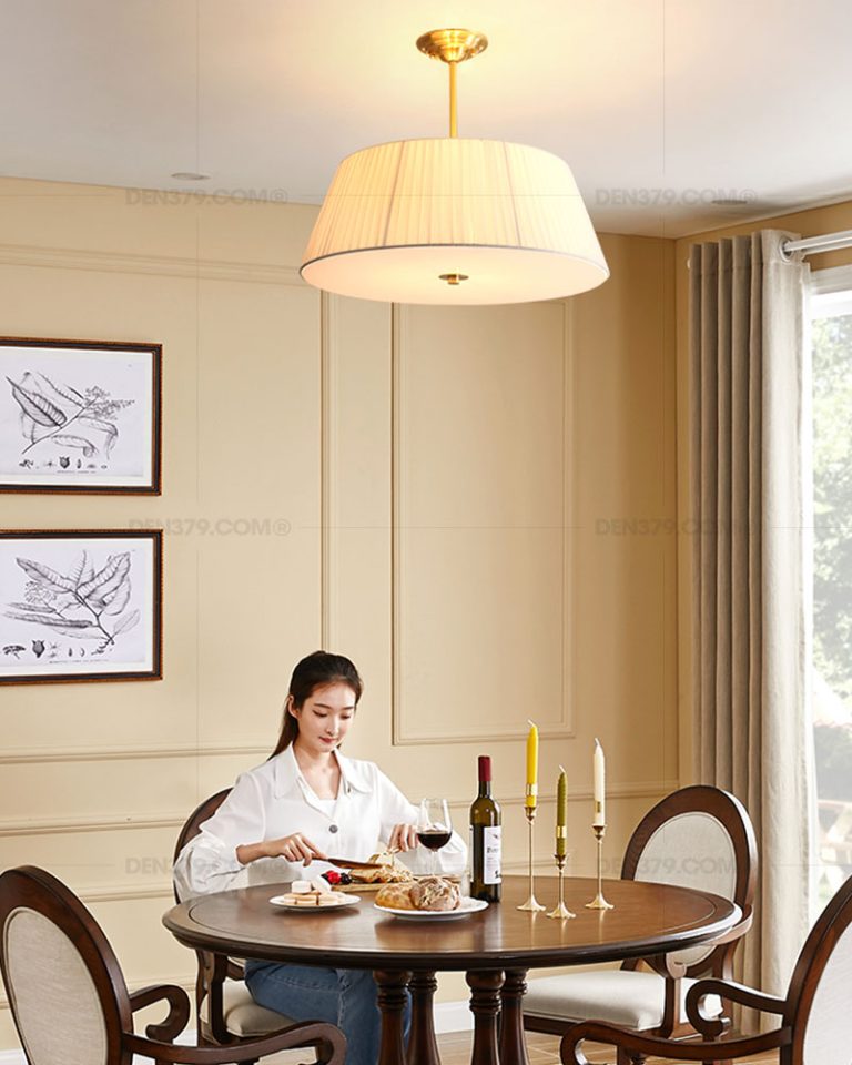 Ứng Dụng Đèn Vải Thả Trần Trong Thiết Kế Trang Trí Nội Thất Hiện Đại ...